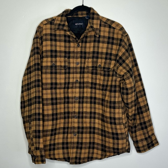 Puritan | Jackets & Coats | Vintage Puritan Mens Yellow And Black Plaid ...
